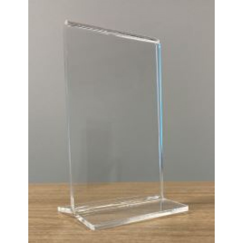 A7 Acrylic Ticket Stand double sided