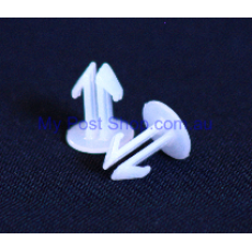 My Post Shop - Shelf Bracket White Nylon push pin