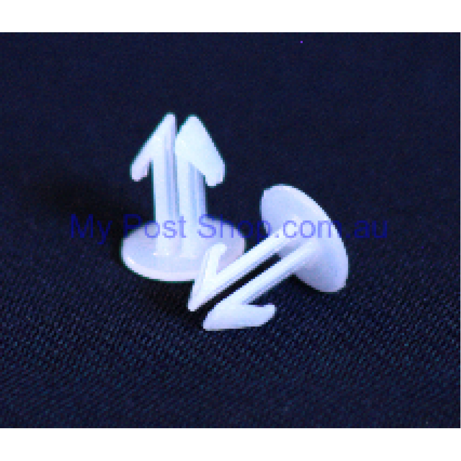 My Post Shop - Shelf Bracket White Nylon push pin