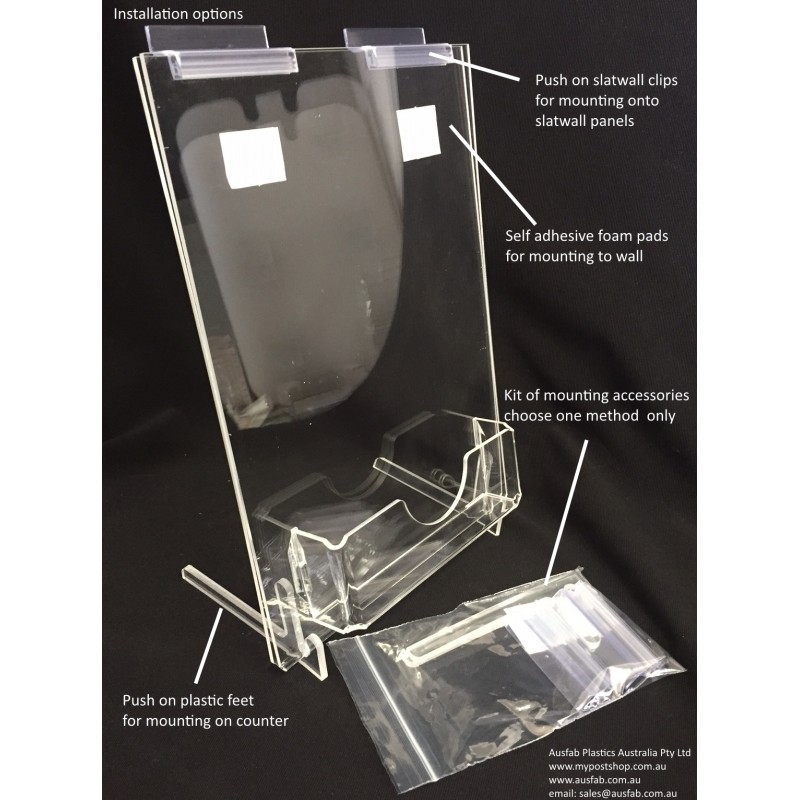A4 Portrait Passport Postcard Hldr MULTI mount