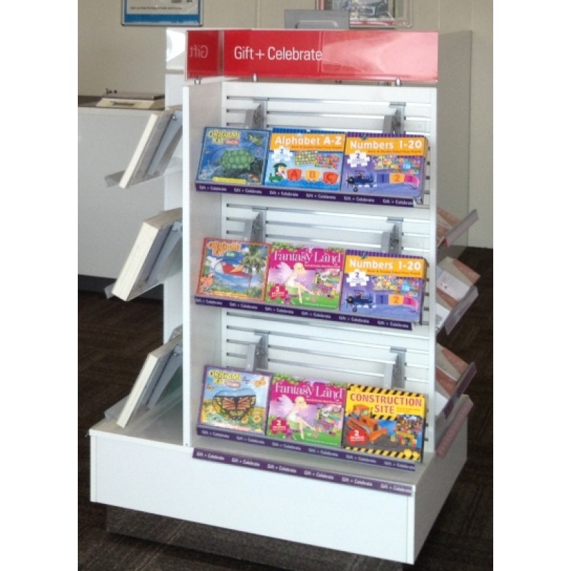 4 Way Floor unit Shelves only