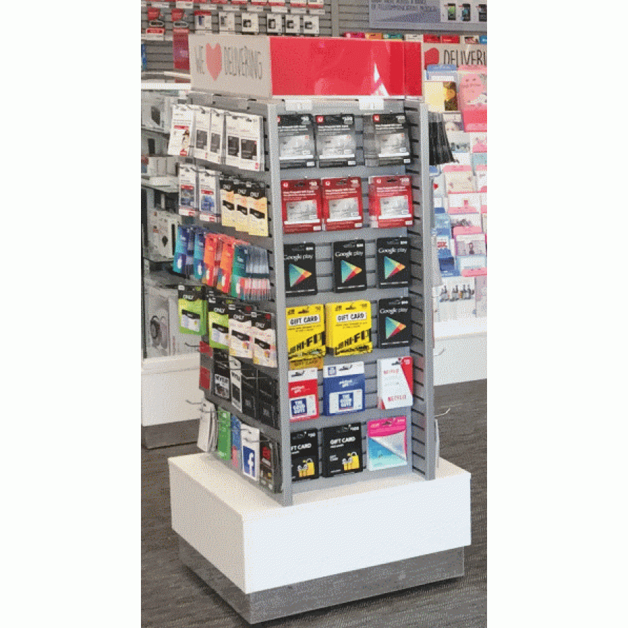 My Post Shop - Gift Card Stand - Corporate Kit
